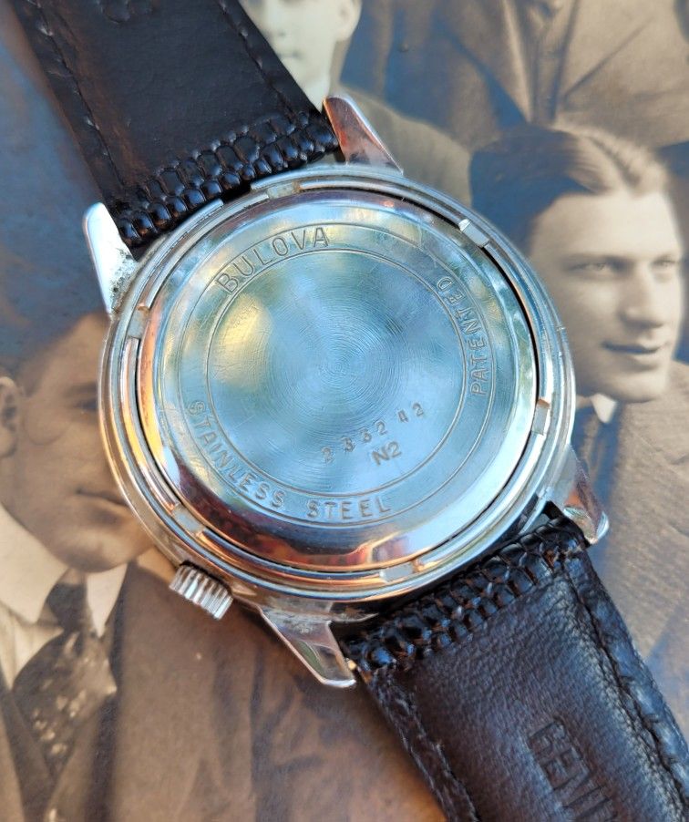 Vintage 1972 Bulova Accutron Ref. (contact info removed) Stainless ...