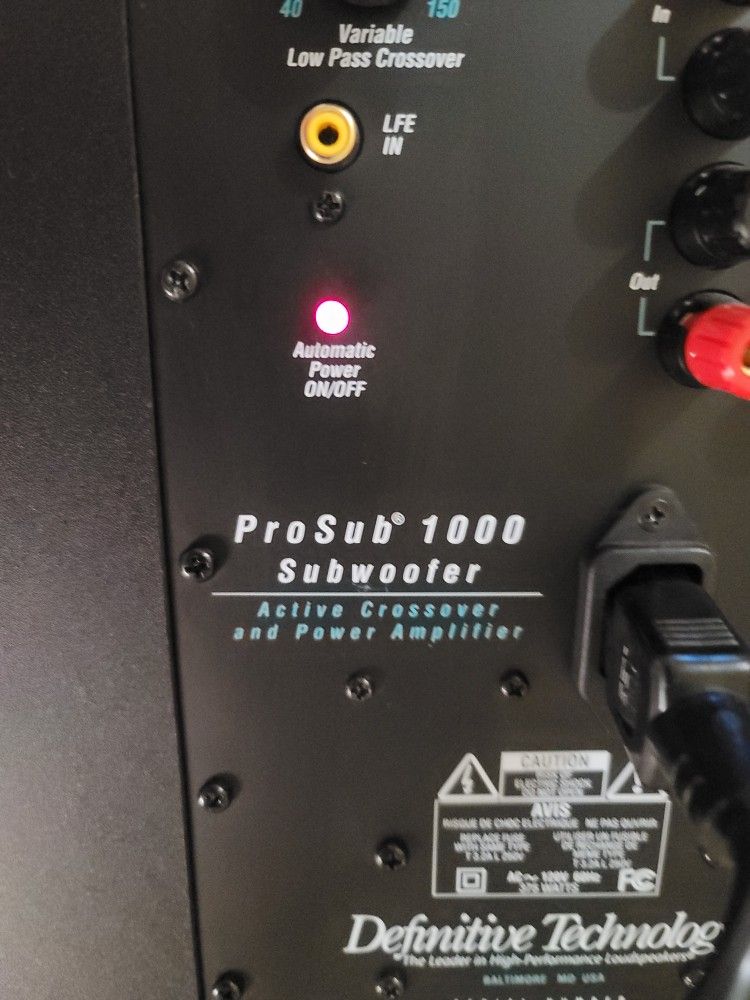 Definitive Technology Prosub 1000 for Sale in Miami, FL - OfferUp