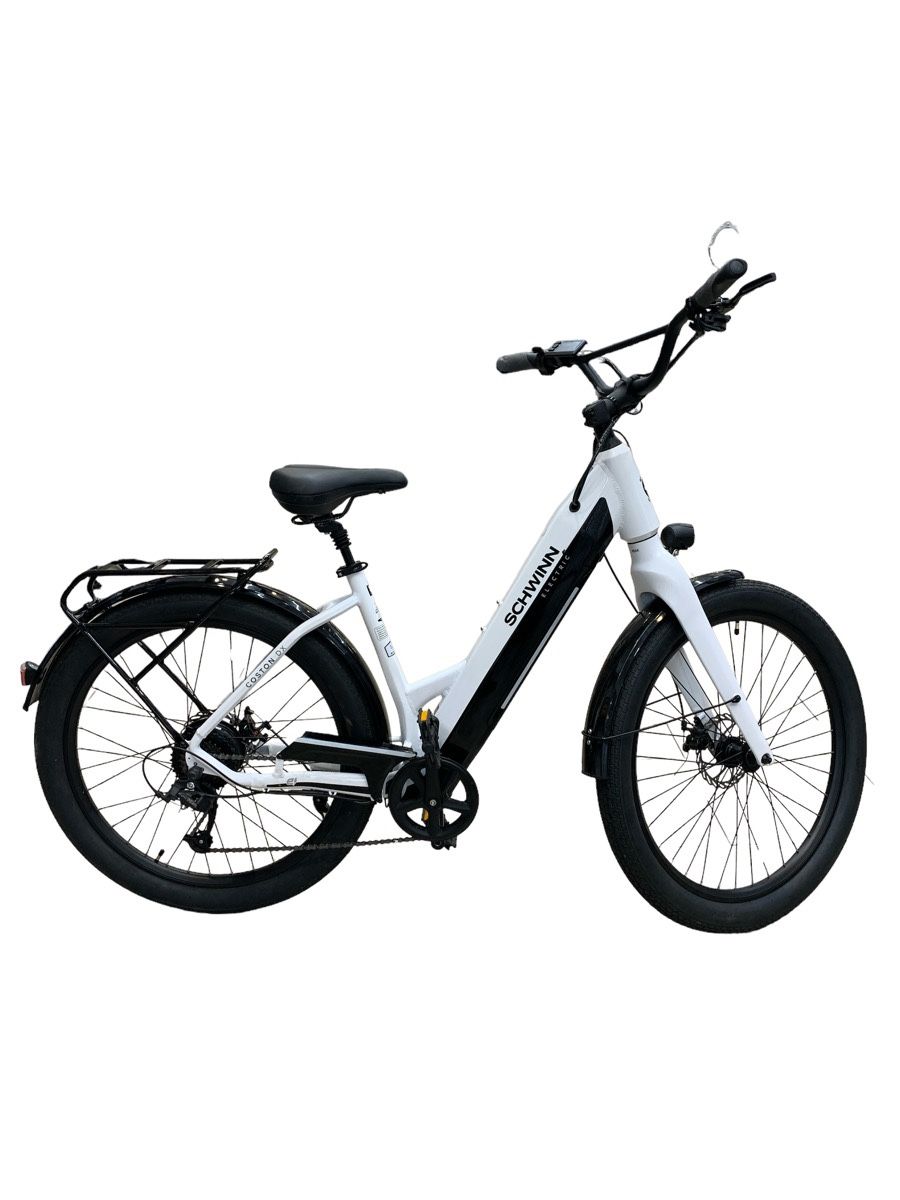 Schwinn Electric Bike Coston DX Adult Hybrid Bike S/M - White for Sale ...