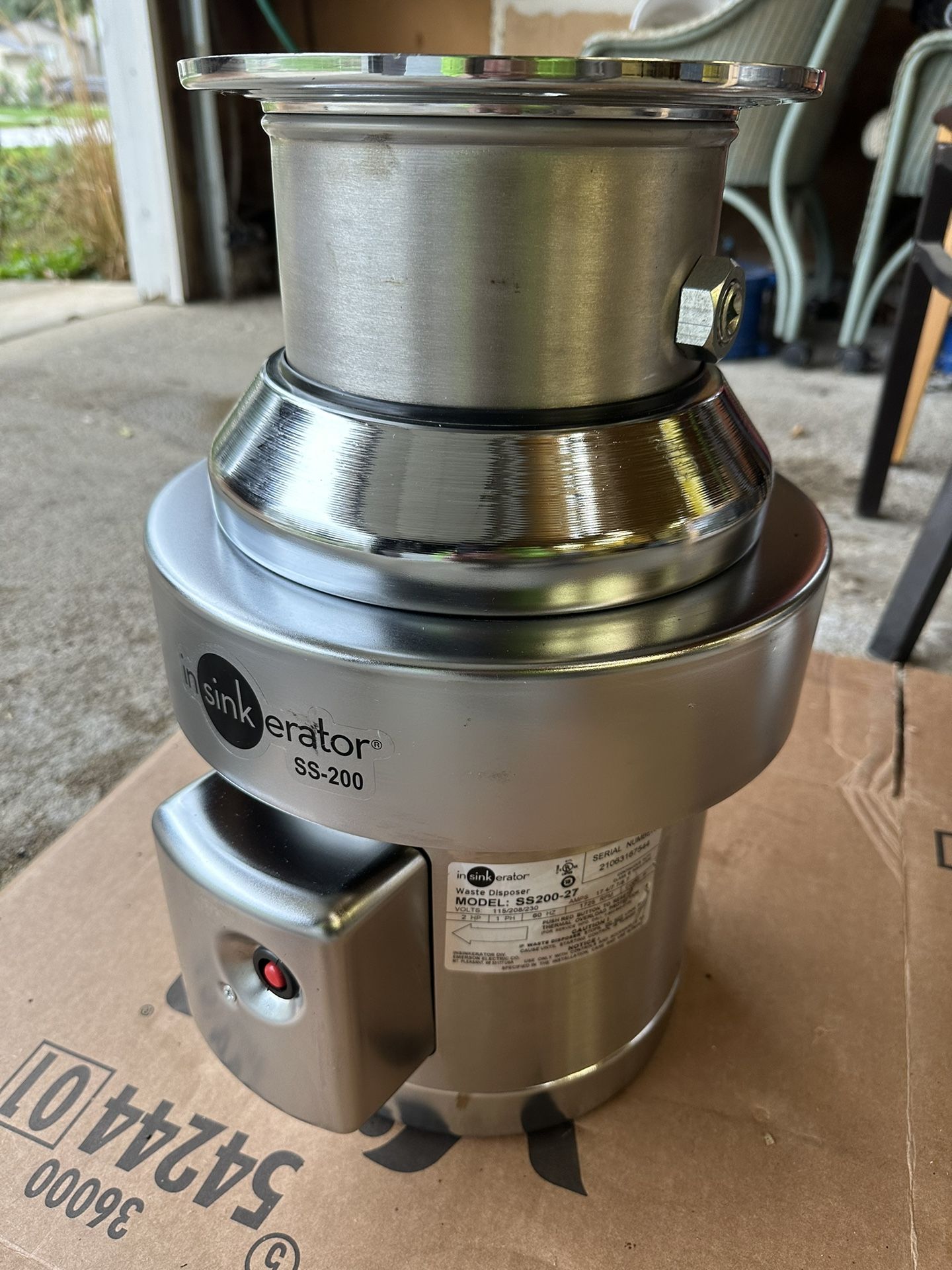 NEW Commercial Garbage Disposal Insinkerator SS200-27 for Sale in ...