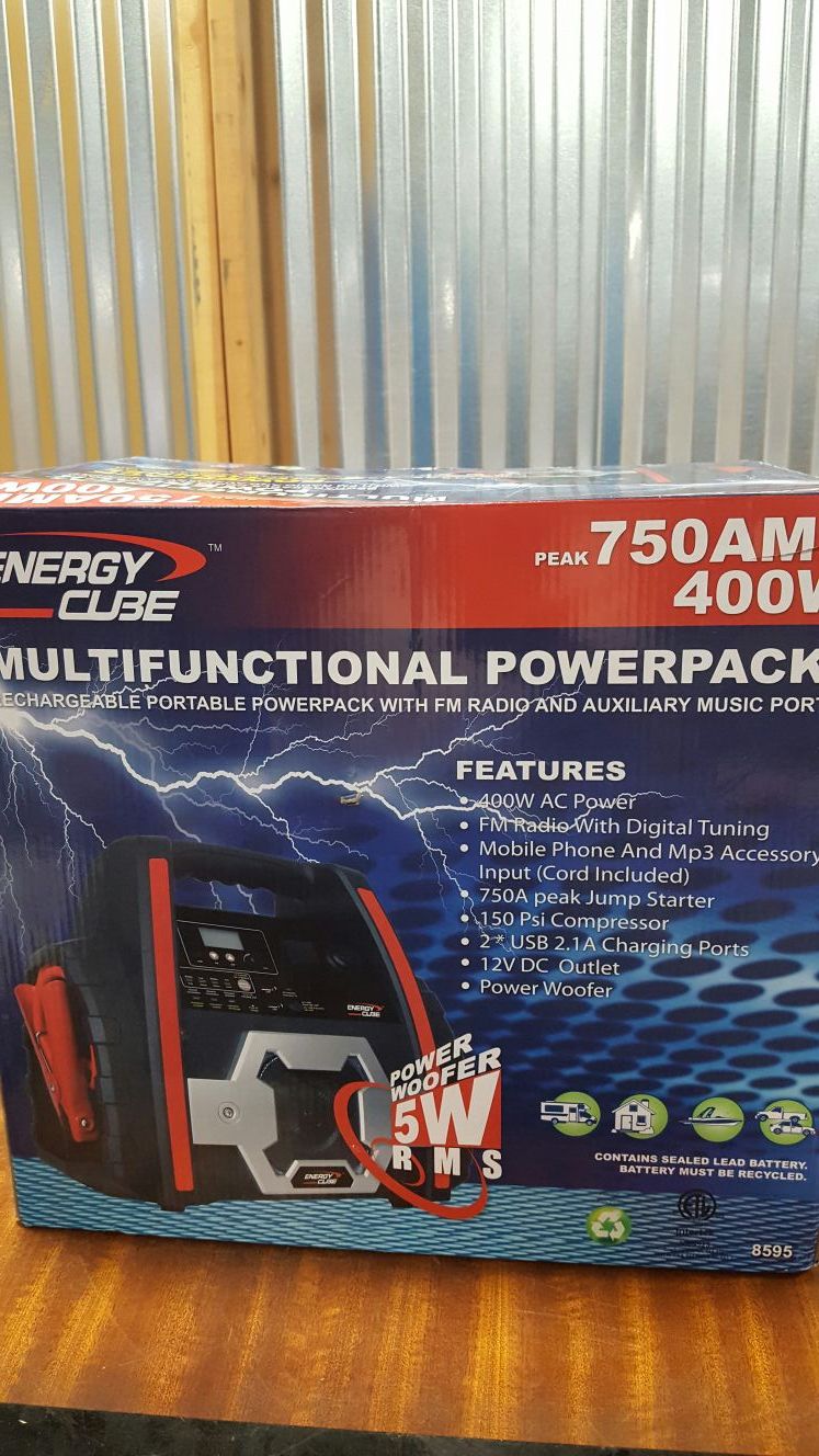 Energy Cube Multifunction PowerPack for Sale in Plano, TX - OfferUp