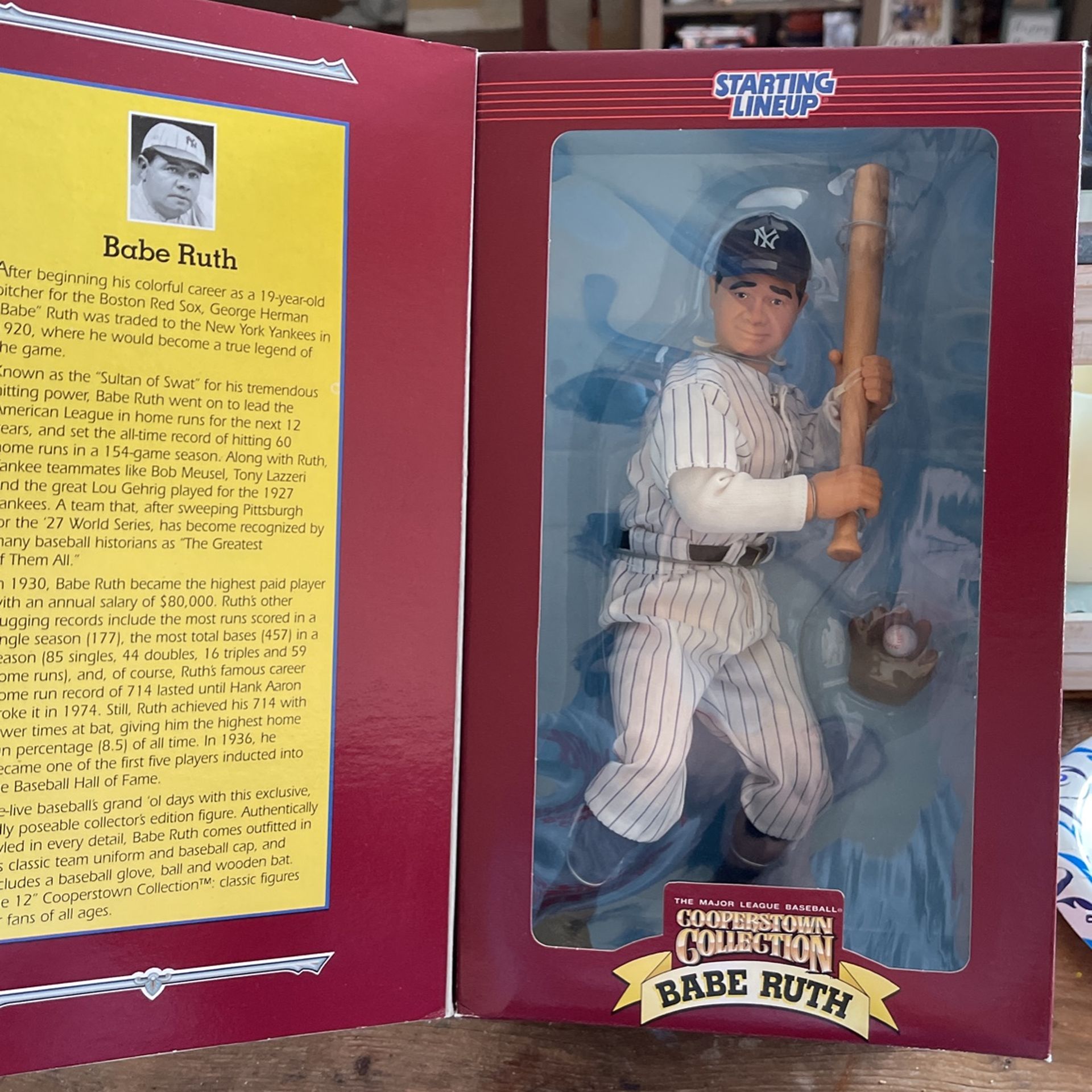 Babe Ruth Starting Line Up Fully Possible Figure Still In Box ...