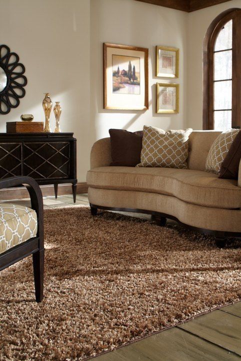 Beautiful Mohawk Home Rug - Shimmer Shag Copper Area Rug 5’ x 8’ ft for ...