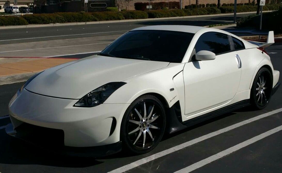 350z Modified White