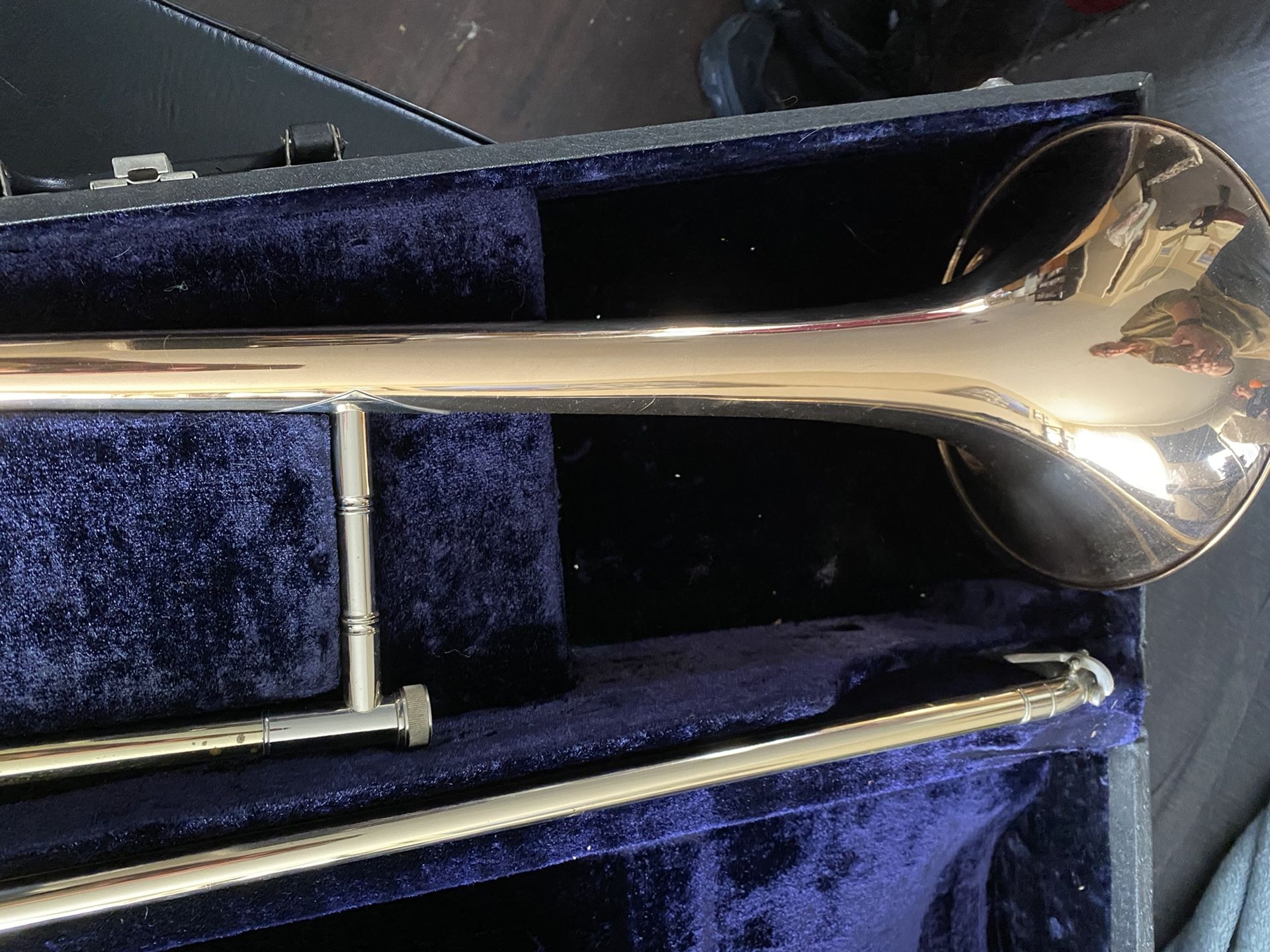 CONN 8H Orchestral Trombone Made in USA PERFECT CONDITION ROSE BRASS ...