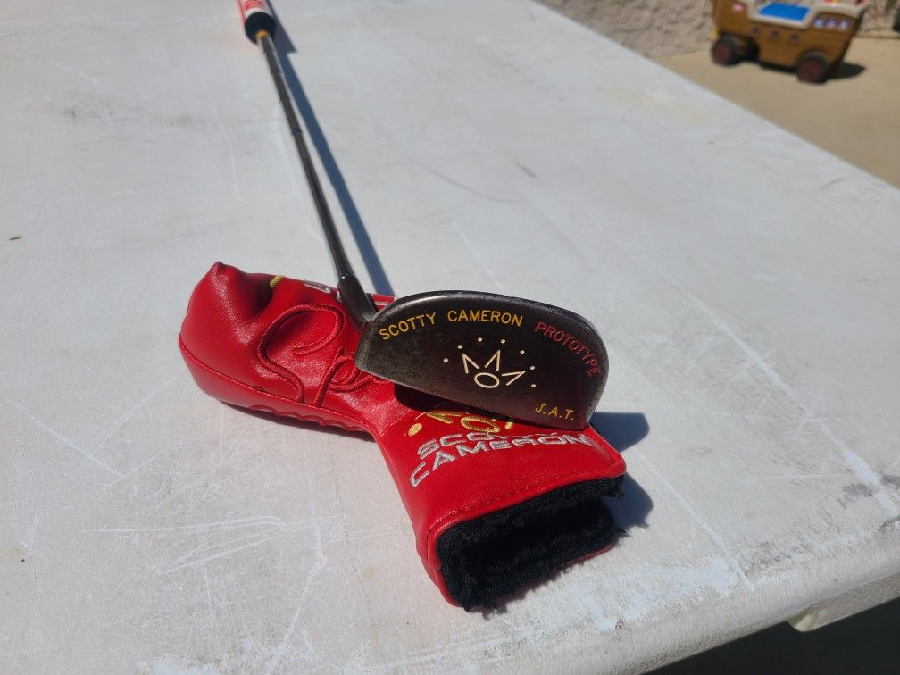 TITLEIST Scotty Cameron Prototype "J.A.T. " PUTTER for Sale in Chino ...