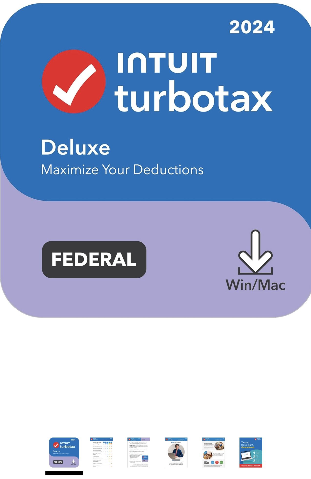 INTUIT TURBOTAX DELUXE 2024 for Sale in Menifee, CA - OfferUp