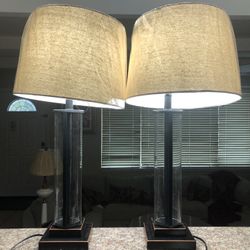 Davidson glass table lamp store