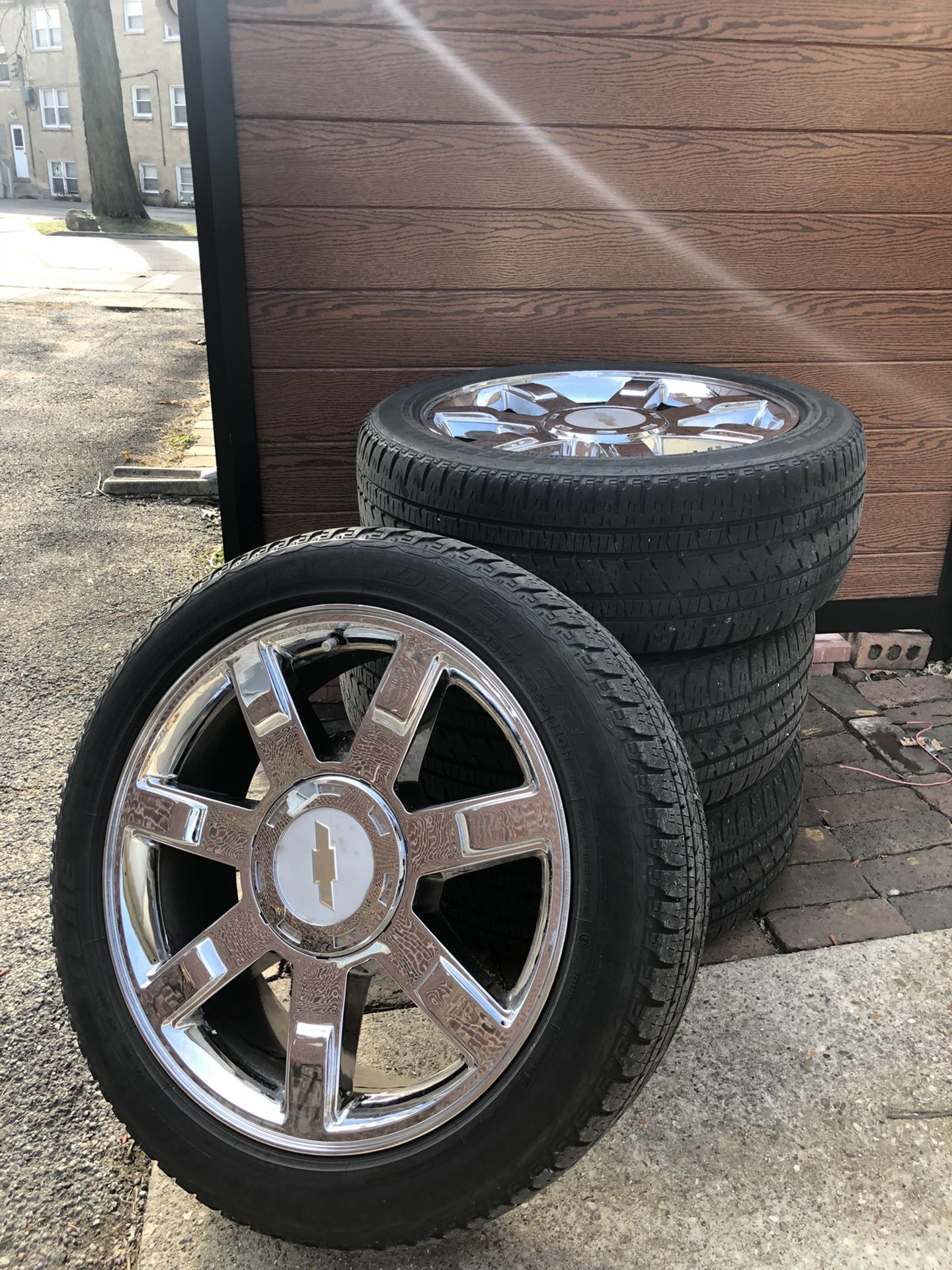 22 inch Escalade chrome OEM wheels/rims 6x139.7 español/English for ...