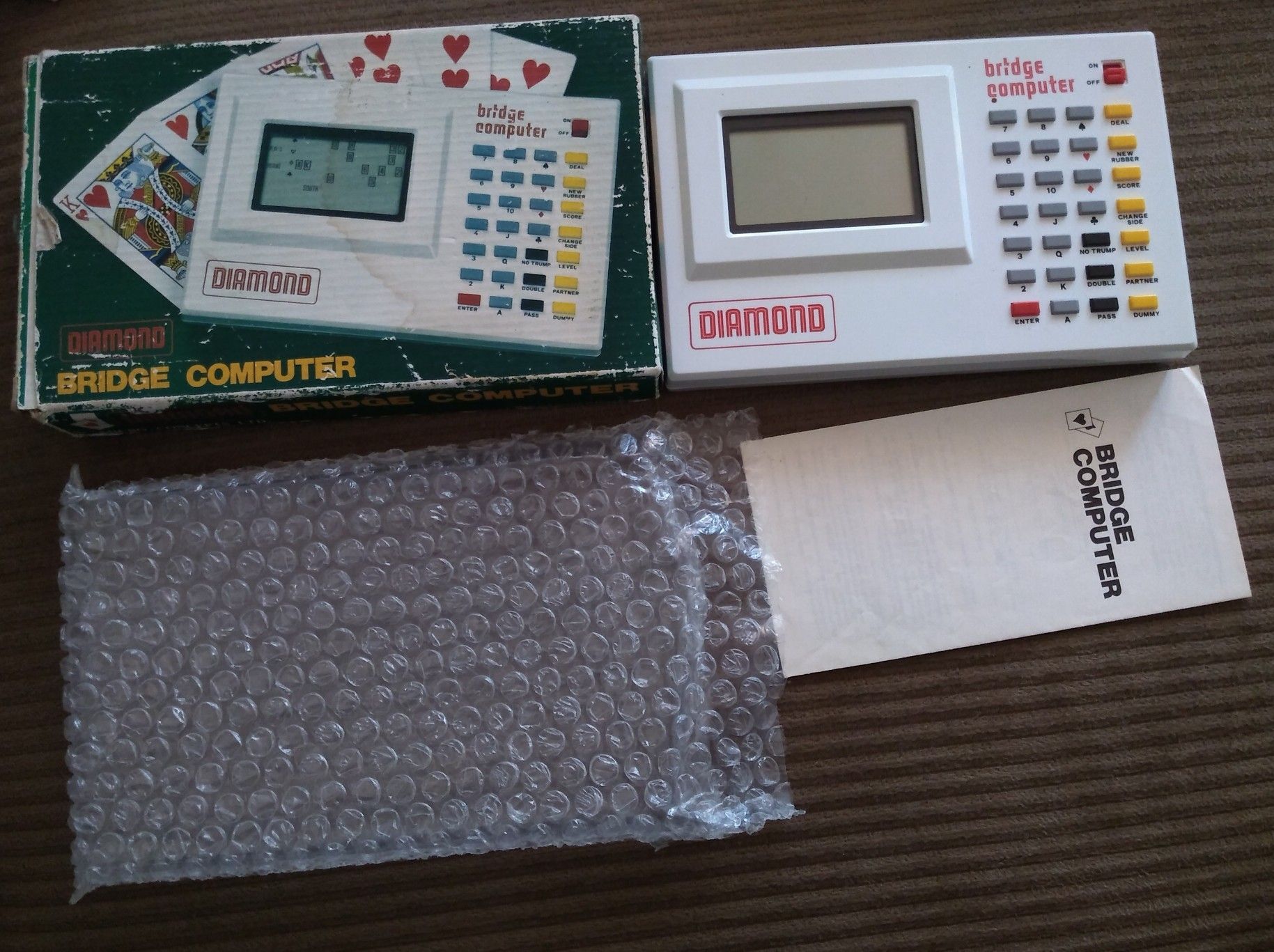 Vintage Diamond Bridge Computer Game Complete With Box & Instructions ...