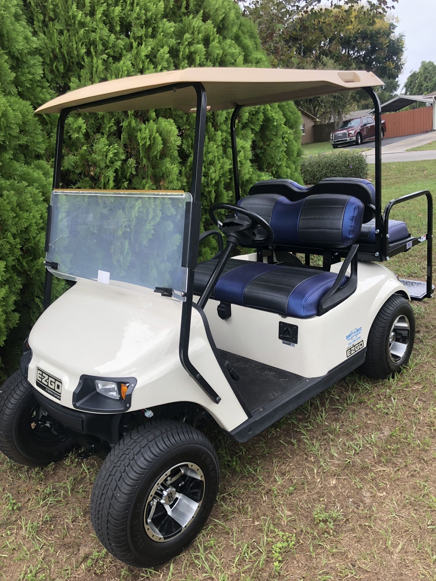 2015 ez go txt 48v high speed golf cart 4 seater for Sale in Grand ...