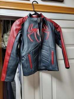 Spiderman Motorcycle Jacket