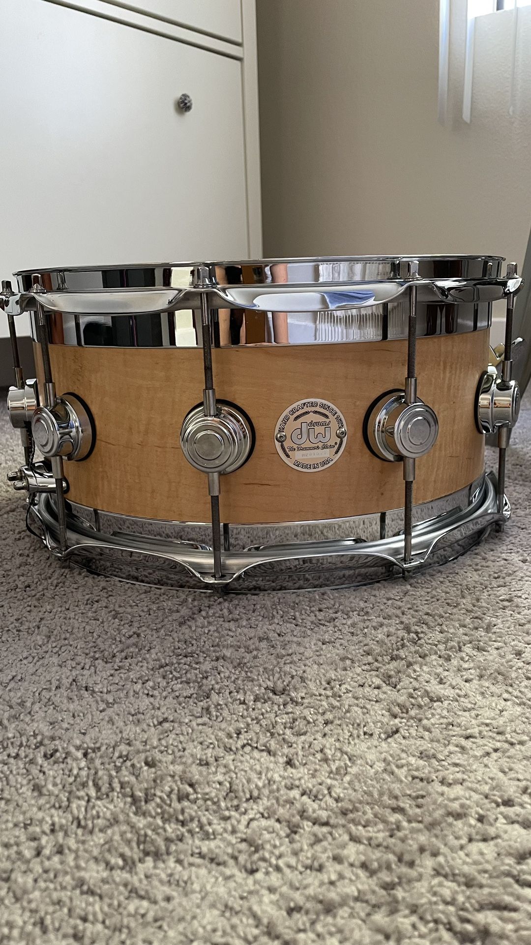 DW 2002 7x14 Edge Snare W/ Hard Case for Sale in Los Angeles, CA - OfferUp