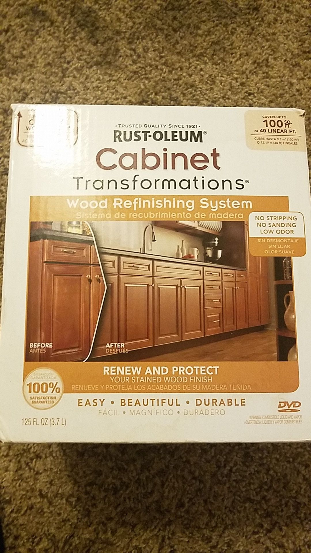 Rust Oleum Transformations Kit Cabinet Wood Refinishing System | Cabinets Matttroy
