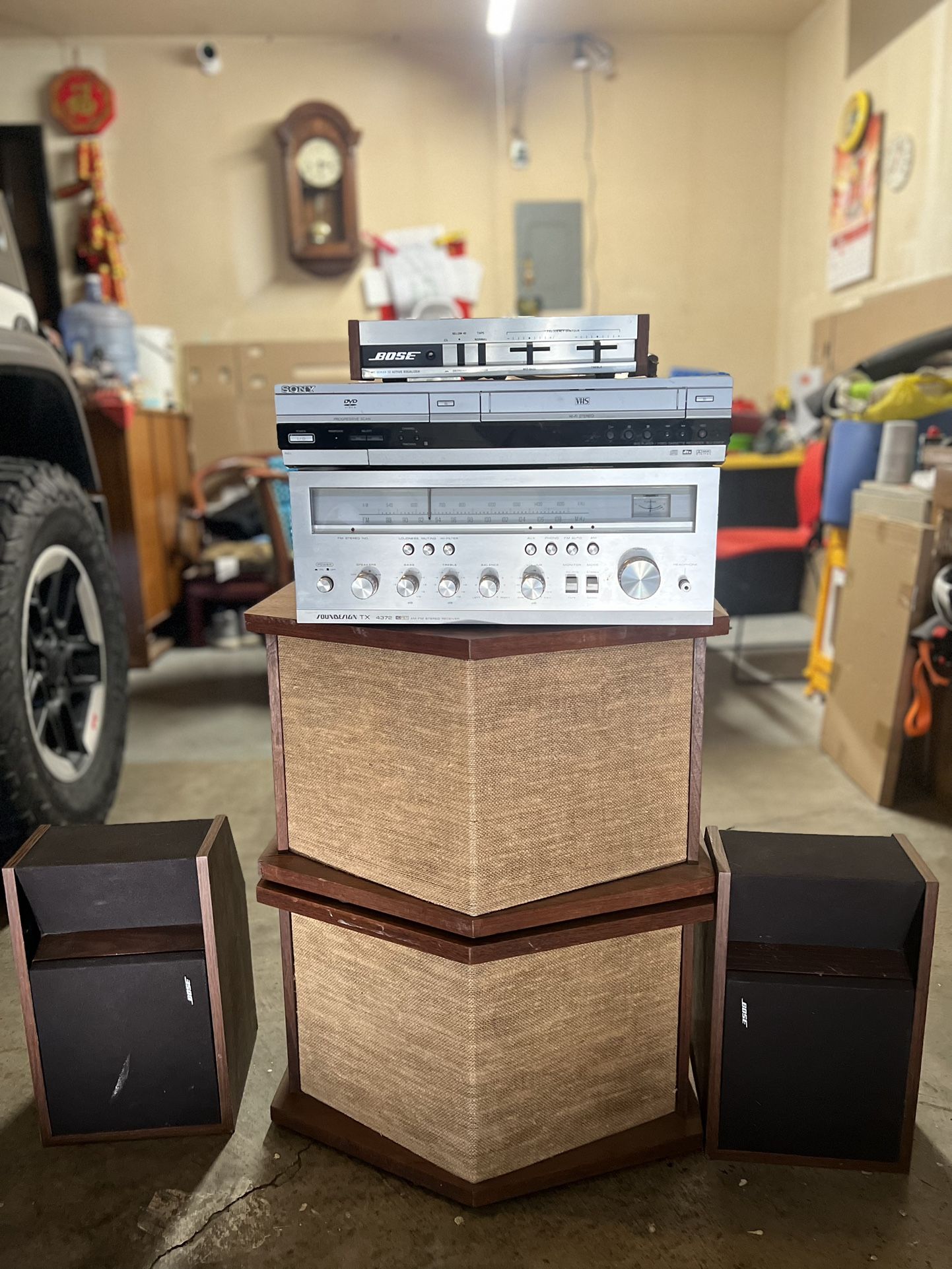 Bose Vintage Wood Speakers Set 901 & 201 Set for Sale in El Monte, CA ...