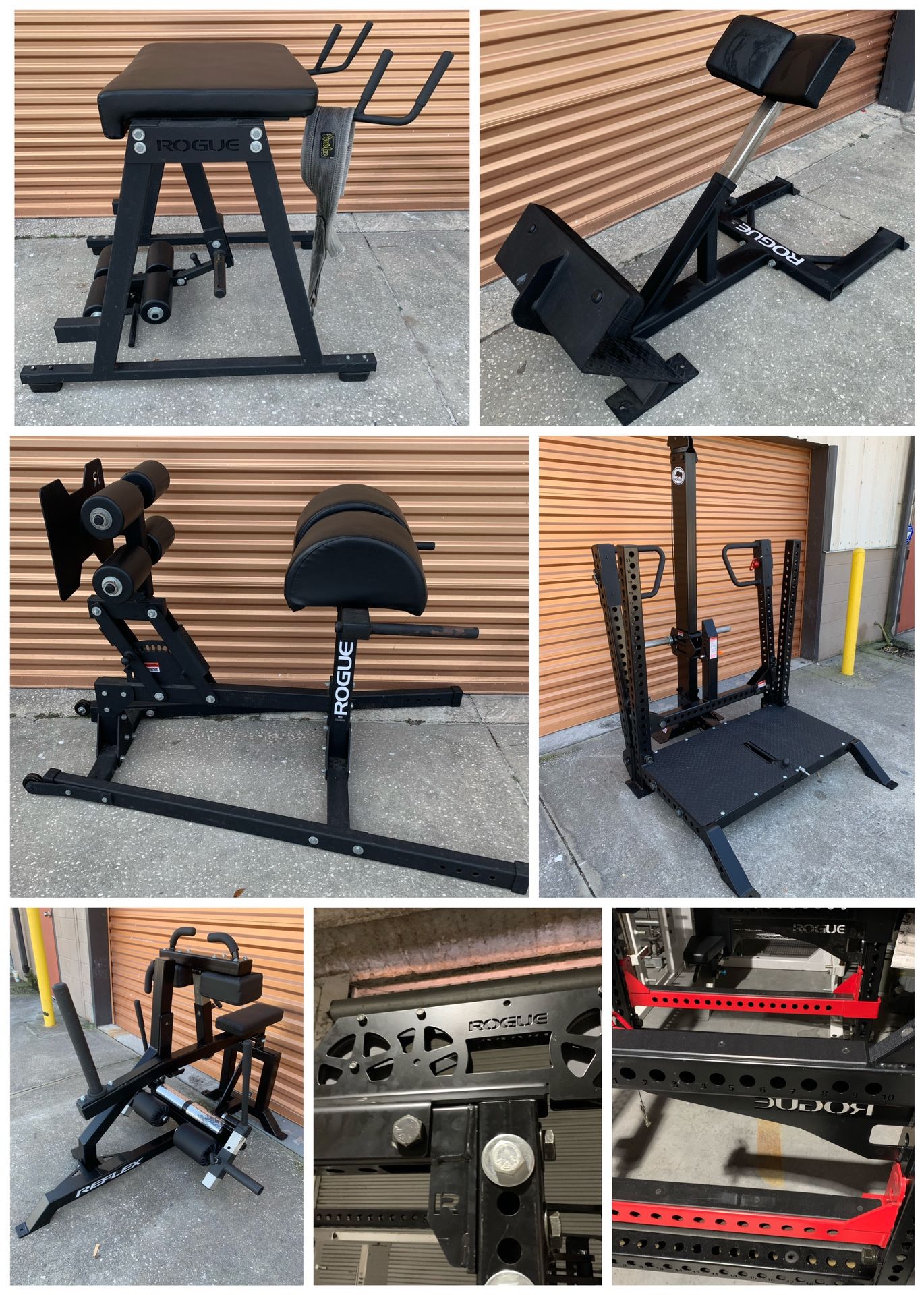 Tons Of Rogue Fitness Gym Equipment- Reverse Hyper, Oblique, Monster ...