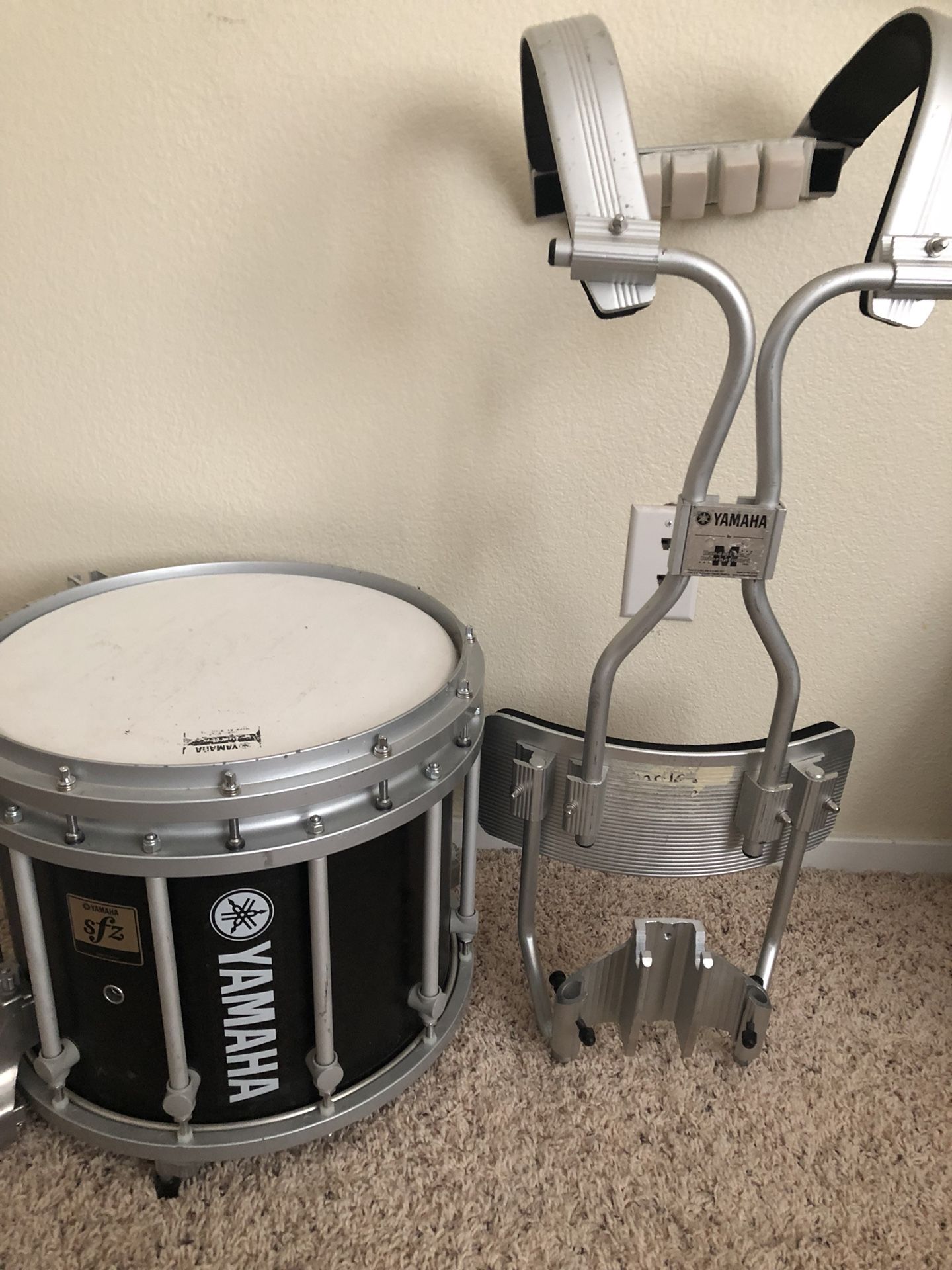 Yamaha sfz marching snare with harness for Sale in North Las Vegas, NV ...