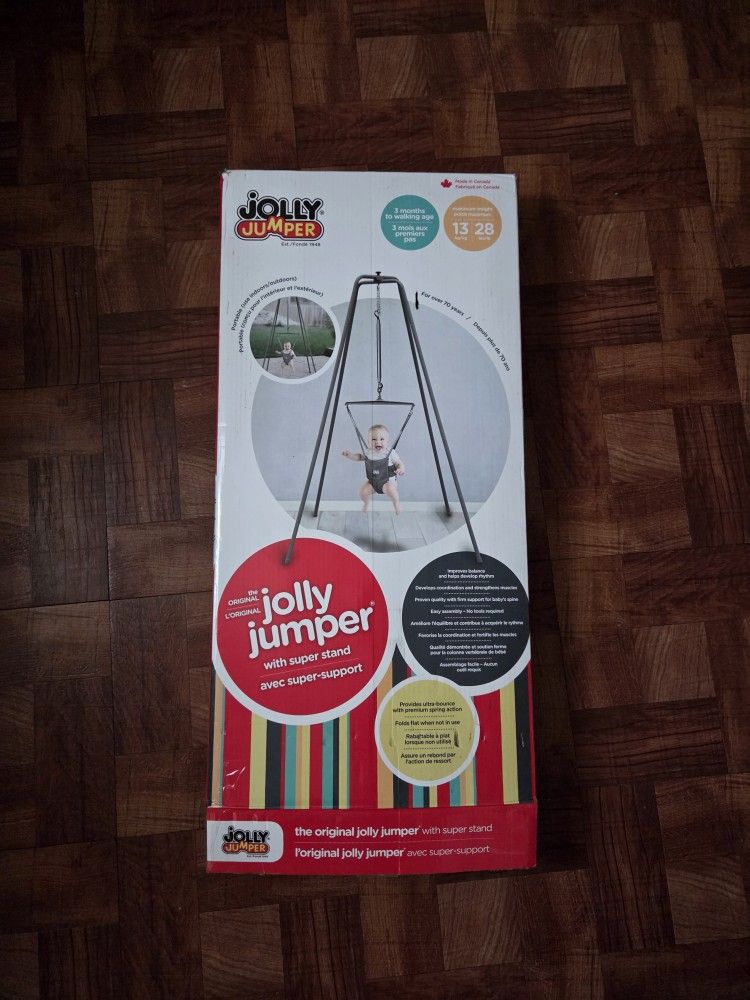 The Original Jolly Jumper With Super Stand for Sale in Bronx, NY - OfferUp