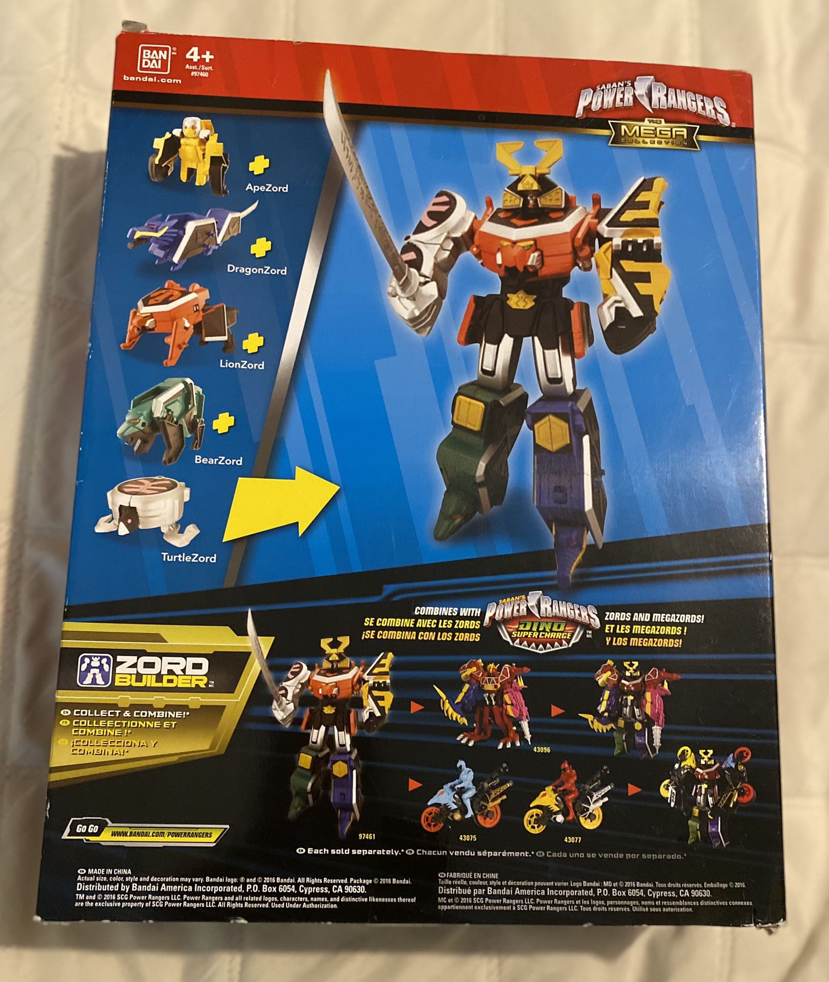 Power Rangers Samurai Megazords