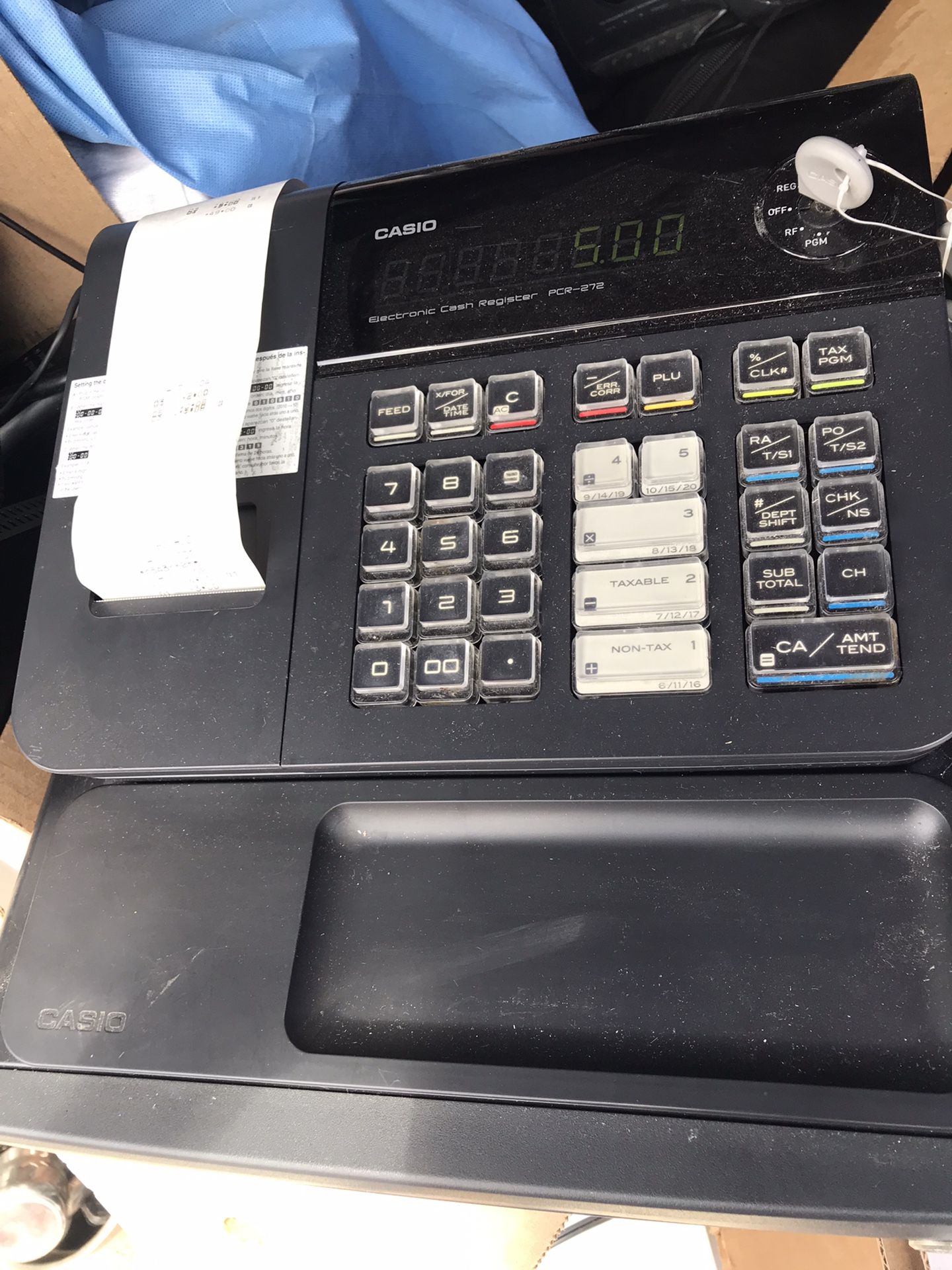 Cash Register Casio PCR-272 for Sale in Miami Gardens, FL - OfferUp