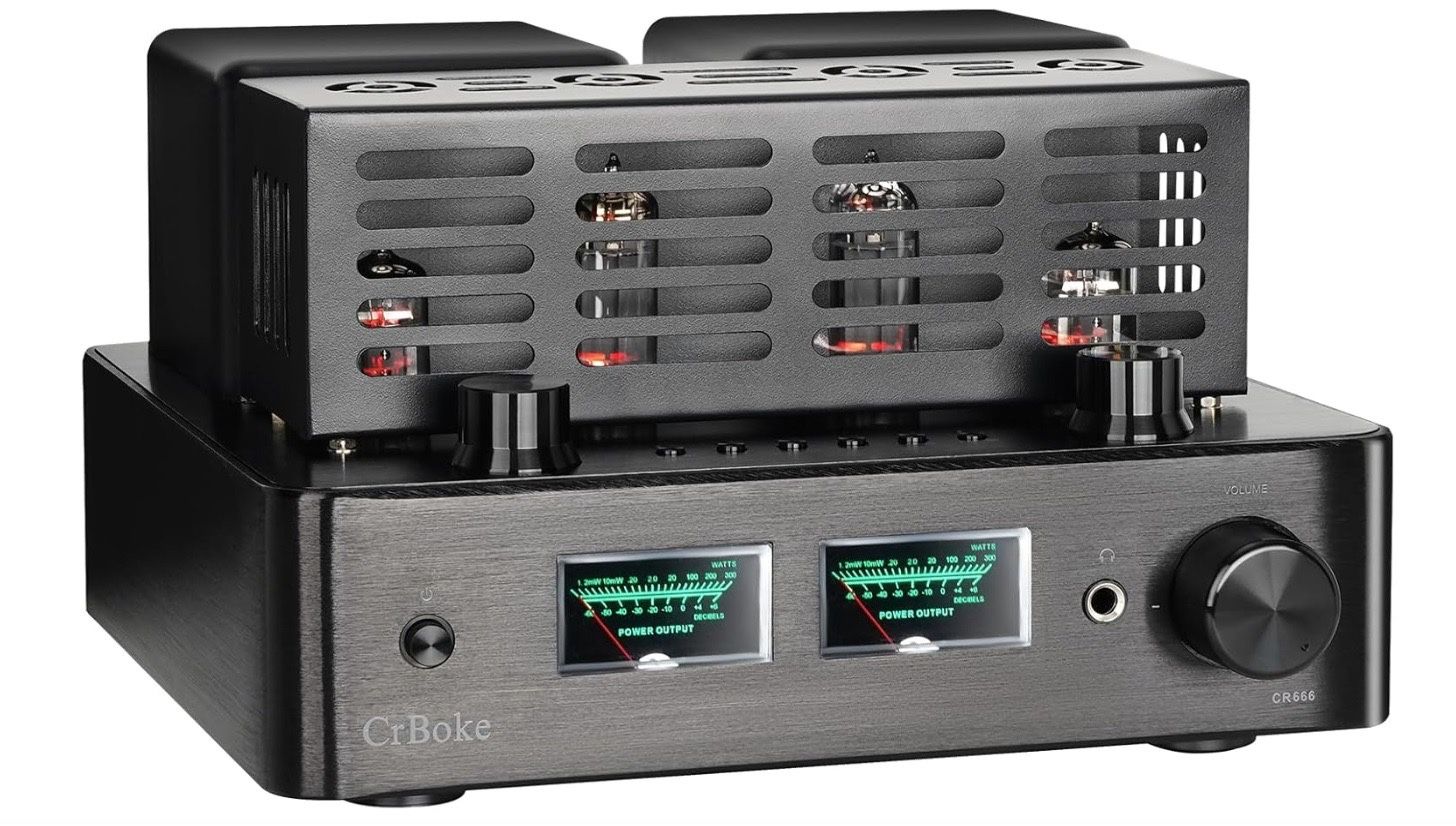 Tube Amplifier Home Audio with HiFi,Bluetooth 5.0, Treble Bass Control ...