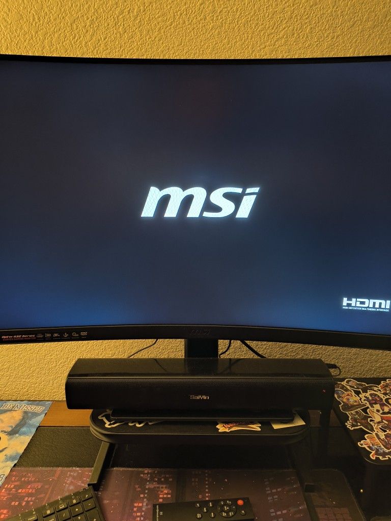 31.5 inch CURVED 1080p MSI optix G32C4 165hz for Sale in Rialto, CA ...