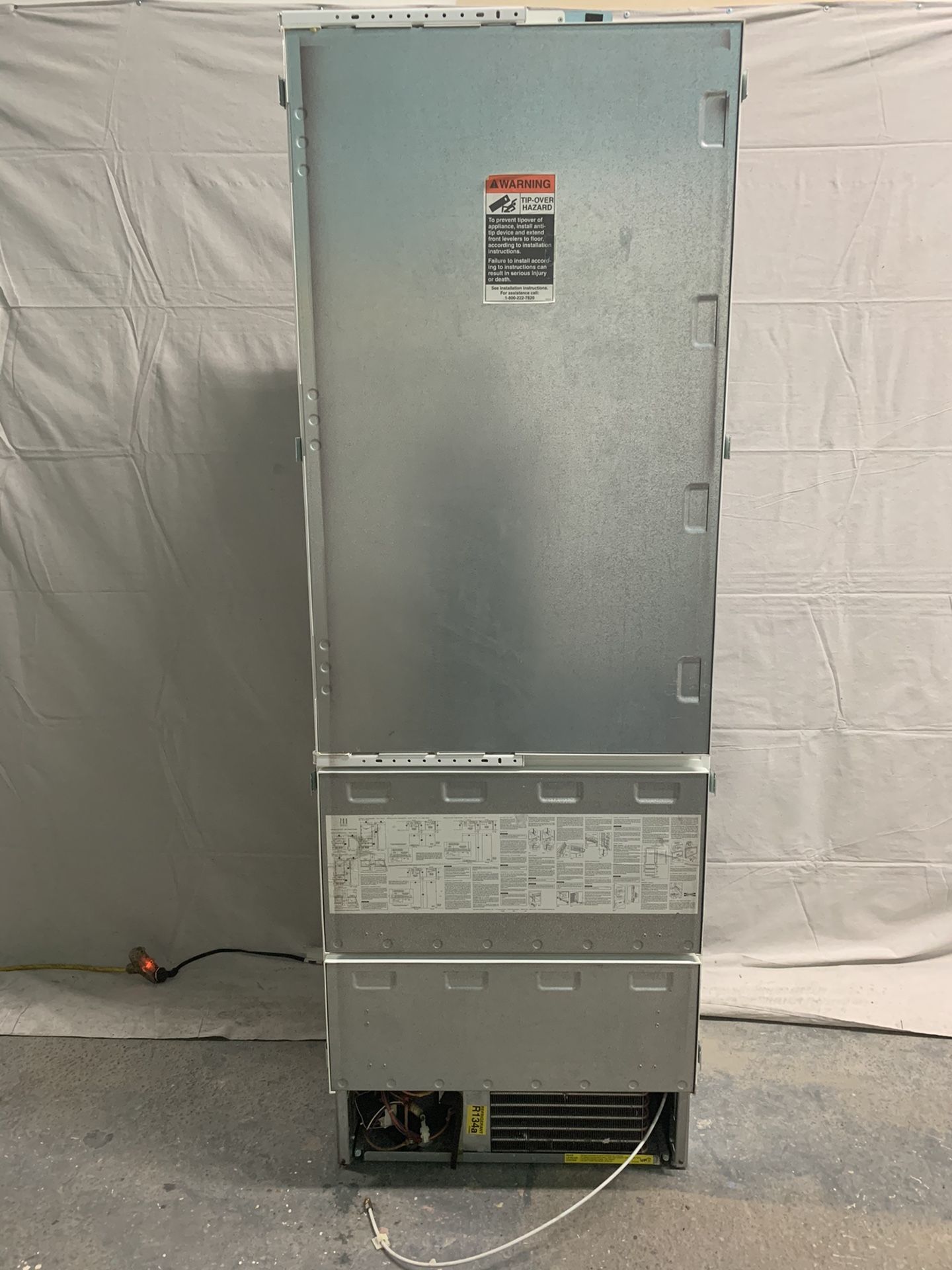 Sub-Zero 700TC 27" REFRIGERATOR/FREEZER Custom Panel Price negociable ...