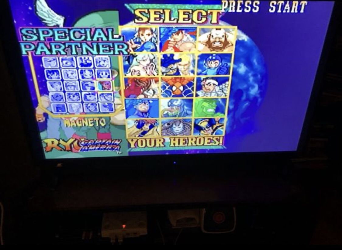 DREAMCAST Marvel Vs Capcom, MVC2, Capcom Vs SNK, Dead or Alive 2 Master ...