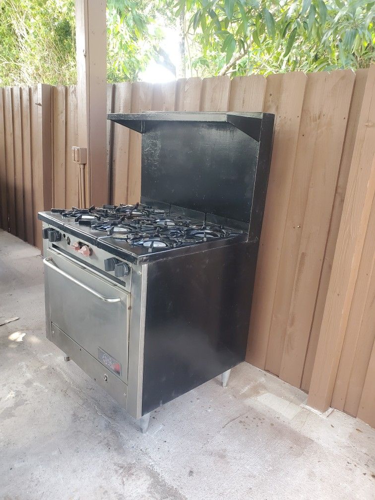 Franklin Chef Comercial Nat.Gas 6 Burners for Sale in Hollywood, FL ...