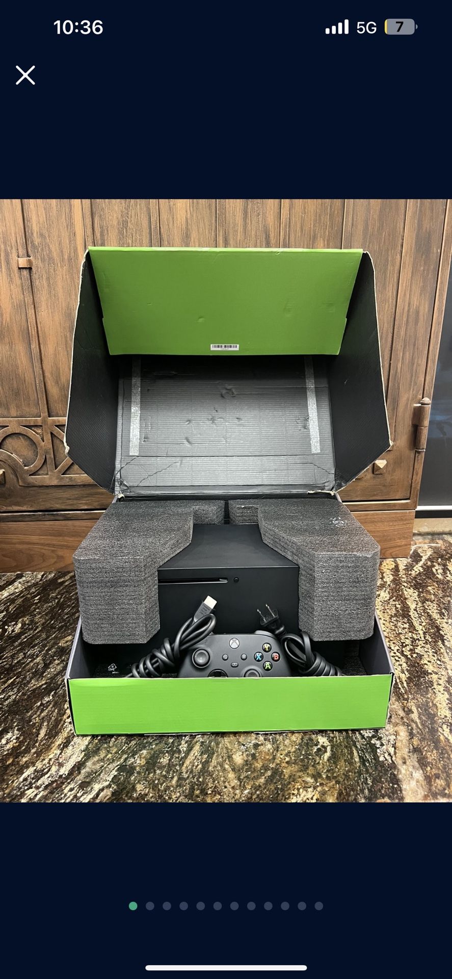 Microsoft Xbox Series X 1TB SSD 4K Videogame Console X 1882 w ...