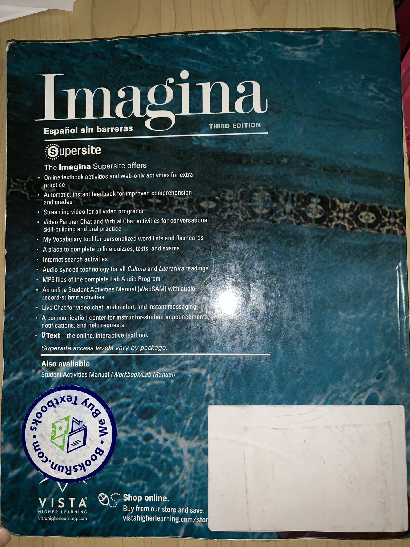 Imagina text book third edition Spanish for Sale in Fresno, CA - OfferUp