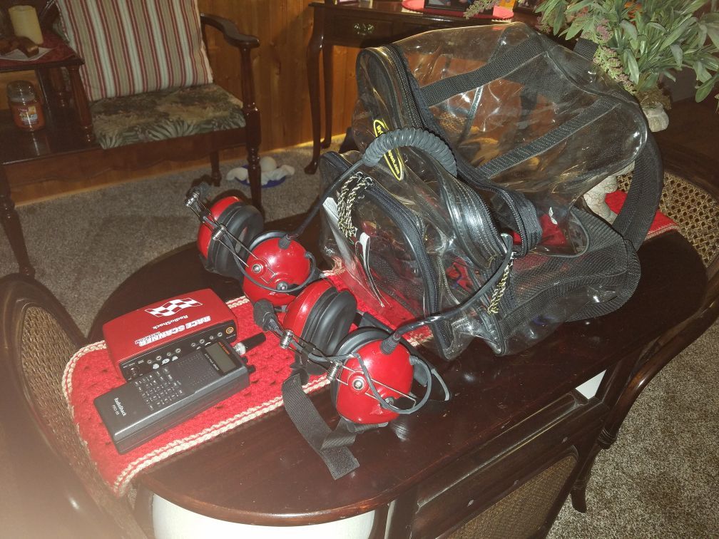 LOWERED PRICE!! Radio shack Race Scanner and Intercom with Clear ...