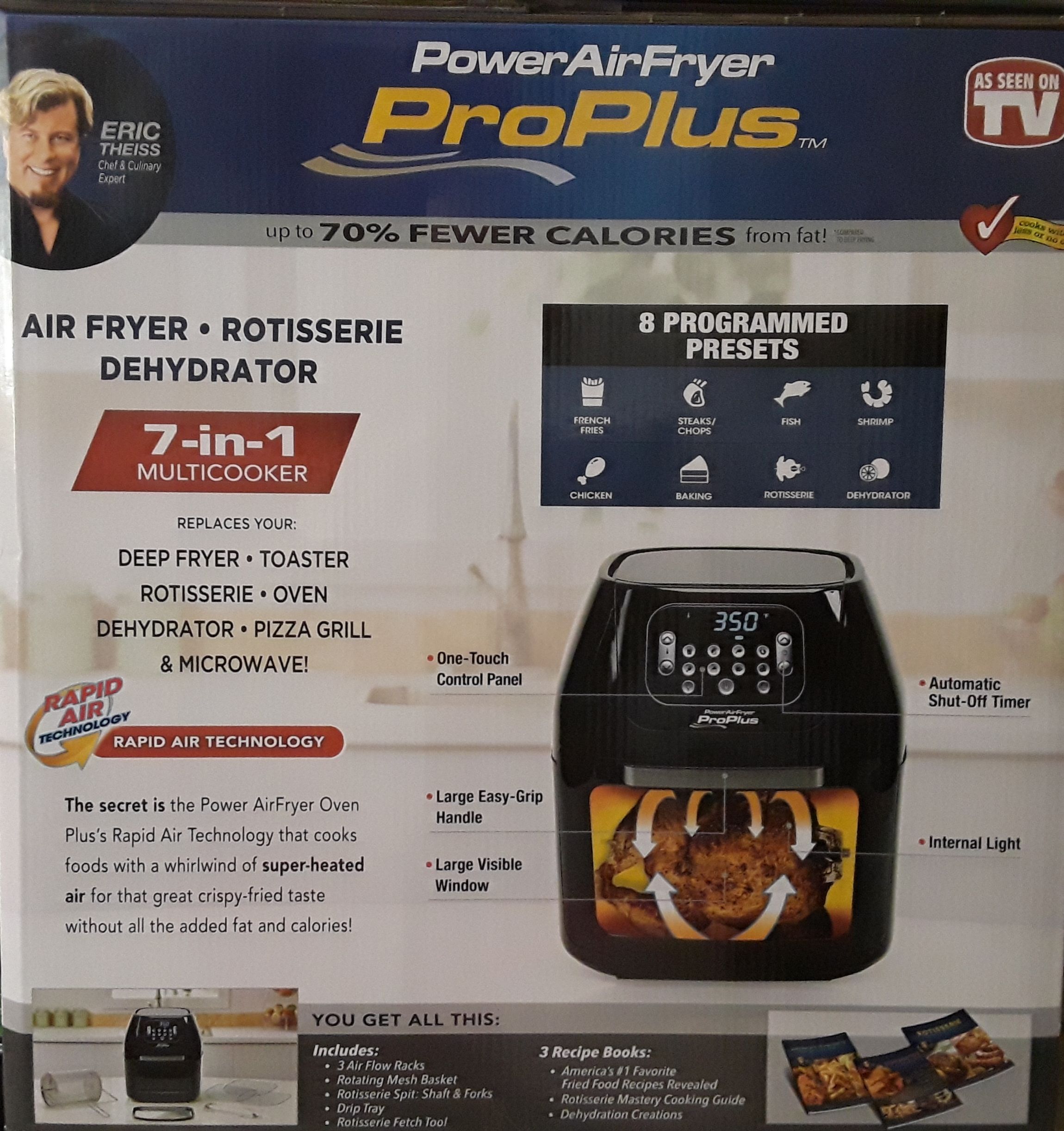 How Many Quarts Is The Power Air Fryer Oven Model Cm001 at Angel Stoltz ...