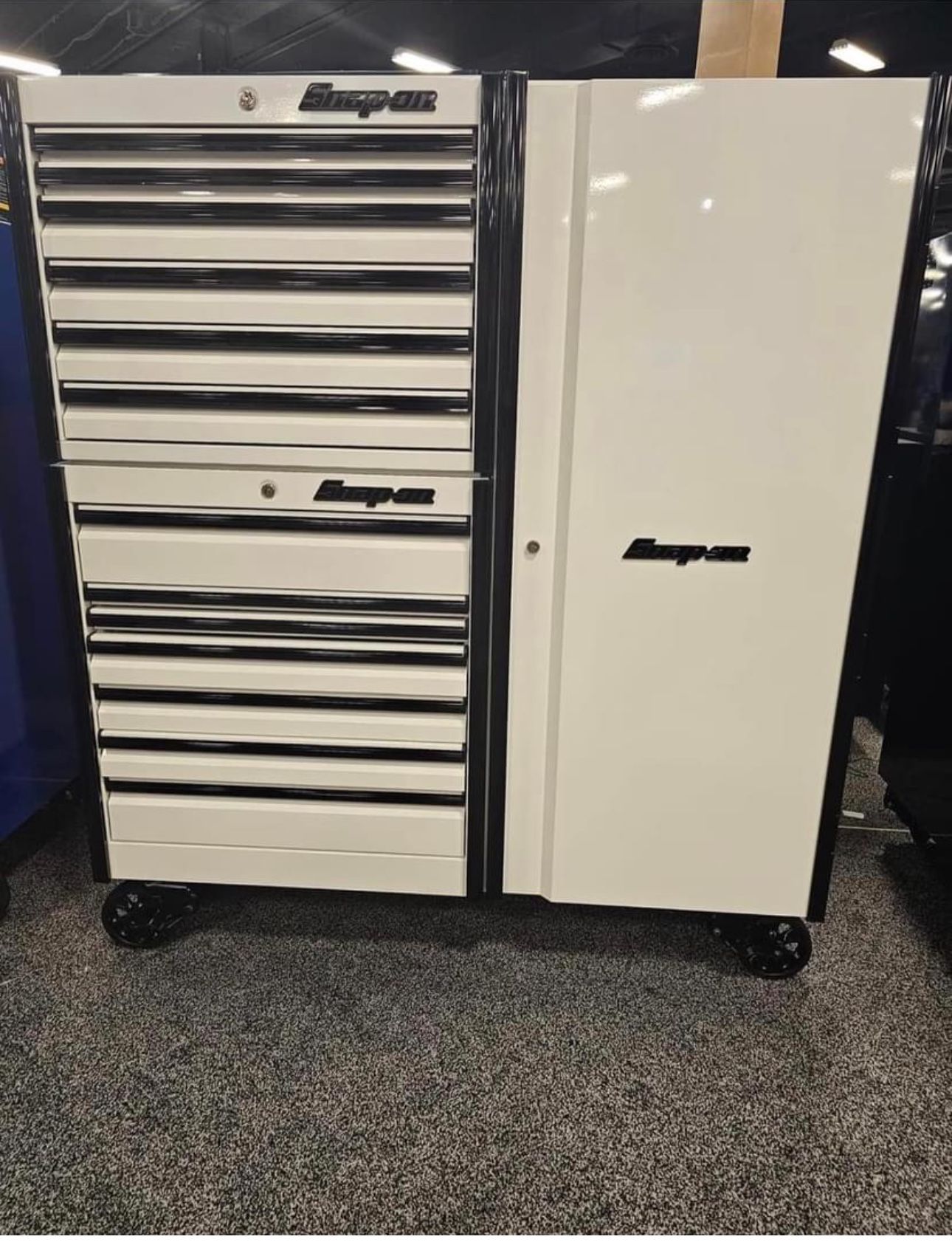 Snap On Epic Roll Cart With Hutch And Side Cabinet for Sale in Modesto ...