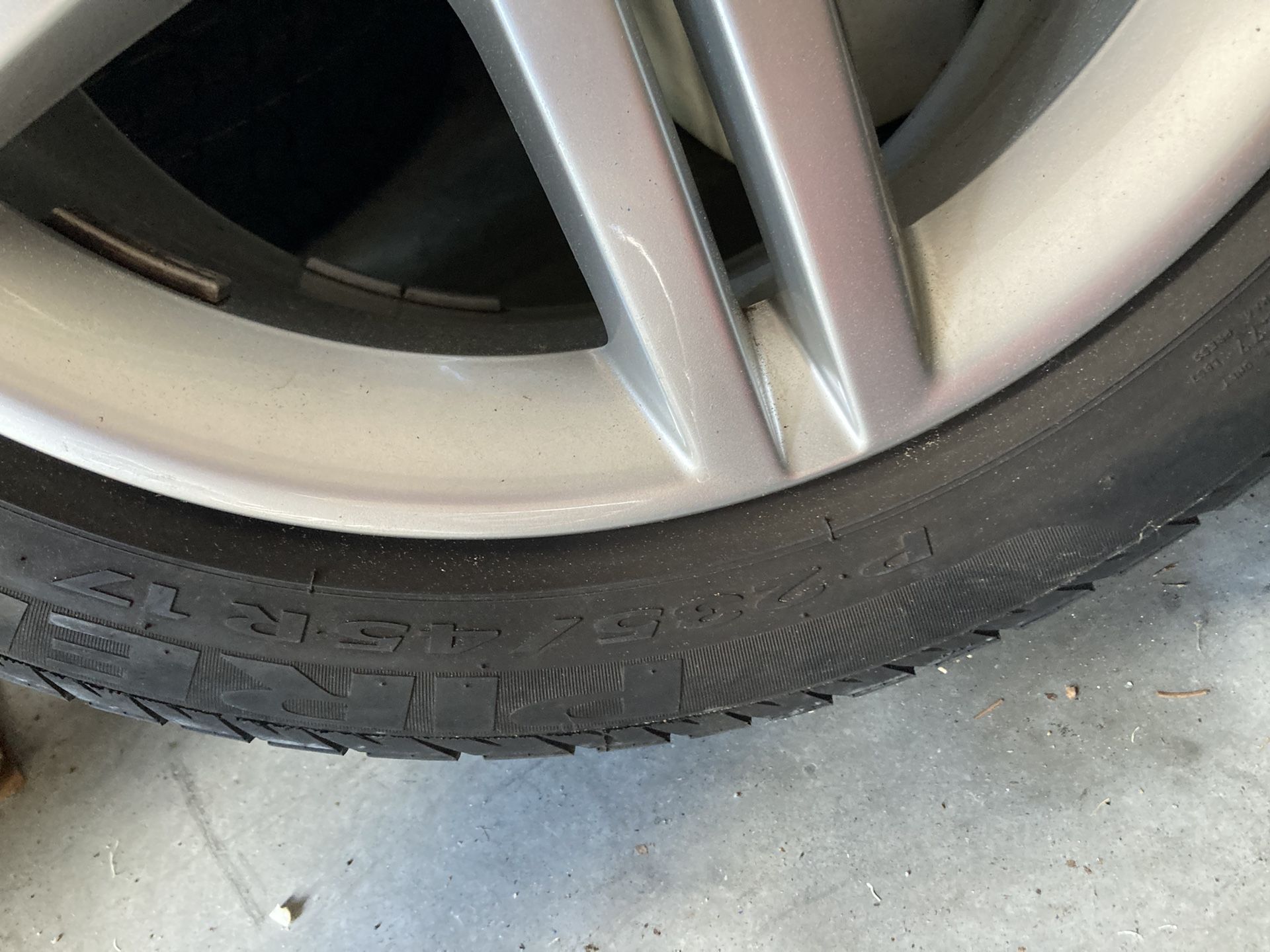 FS: Audi A4 B6 B7 17 Inch Rim & Pirelli P6 Tire PERFECT SHAPE !! for ...
