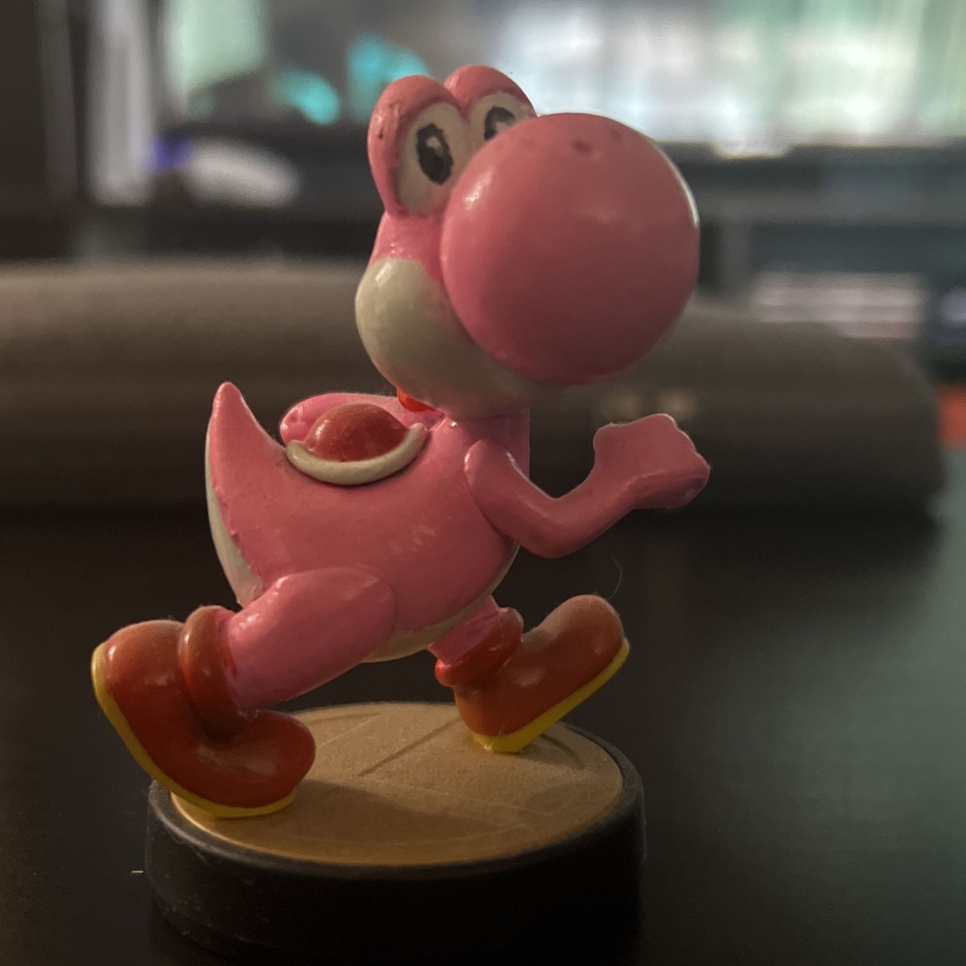 Mario Pink Yoshi