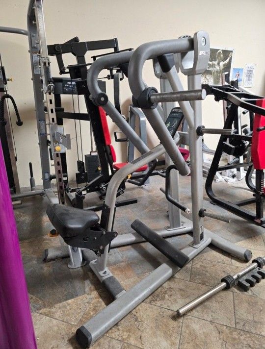 precor iso row gym equipment exercise plate loaded weight machine for ...