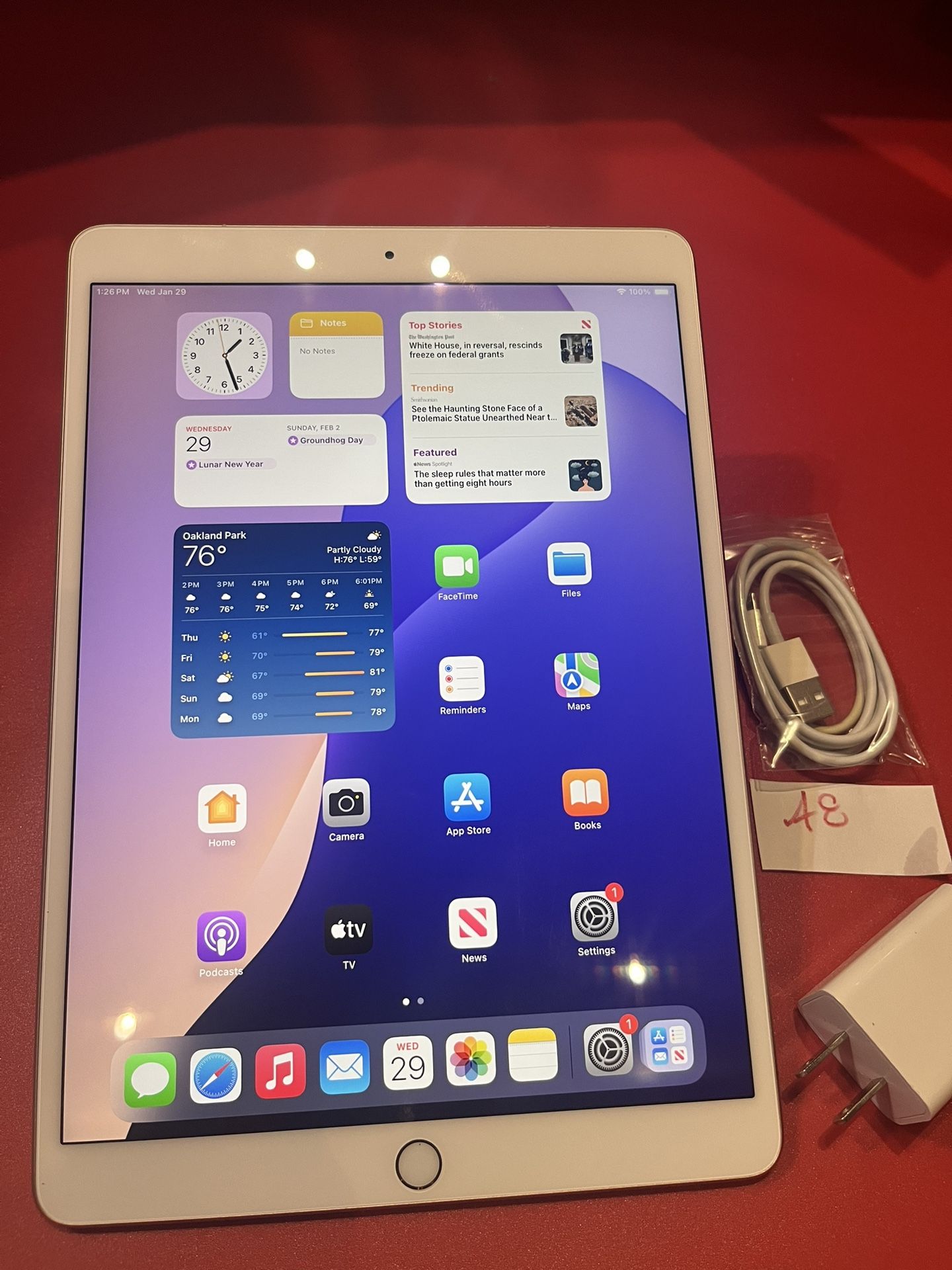 Apple iPad Air 3rd Gen 64GB WiFi+4G (UNLOCKED) 10.5” -Gold/White ...