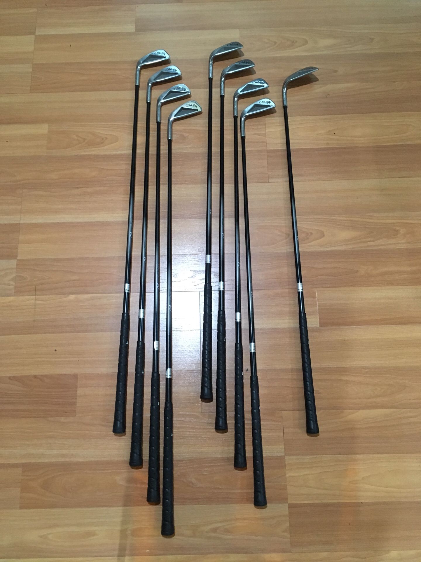 Left Handed 2-9+SW Iron Golf Club Set John Riley REPEATER medium flex ...