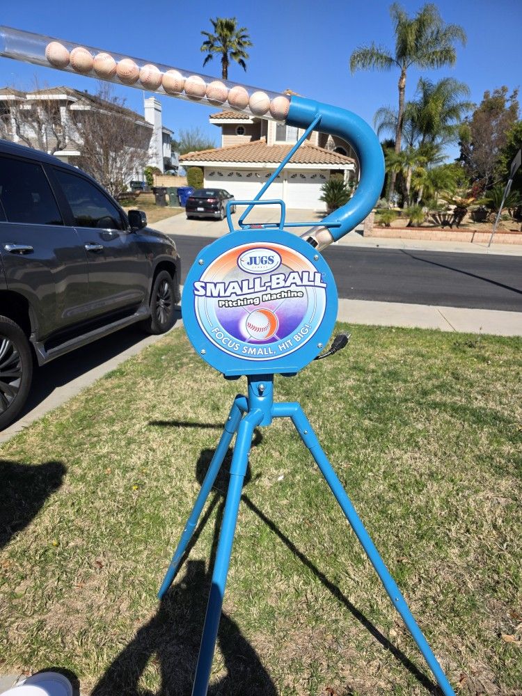 Jugs Small Ball Pitching Machine for Sale in Riverside, CA - OfferUp