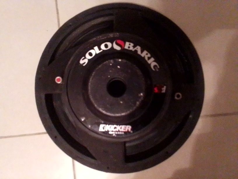 Kicker Solo Baric S15D 8ohm for Sale in Las Vegas, NV - OfferUp