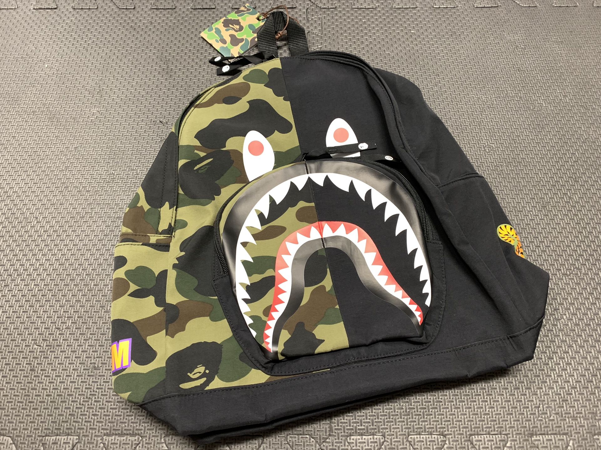 A bathing Ape Bape Camp Shark Backpack for Sale in San Diego, CA - OfferUp