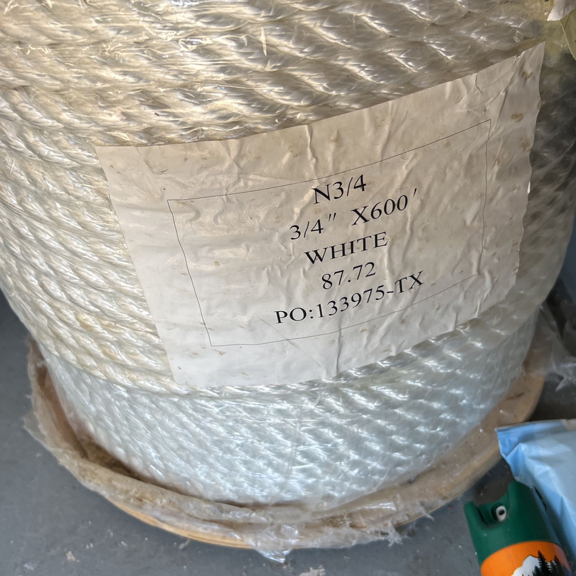 3/4 In Rope. 600 Ft Role for Sale in North Miami Beach, FL - OfferUp