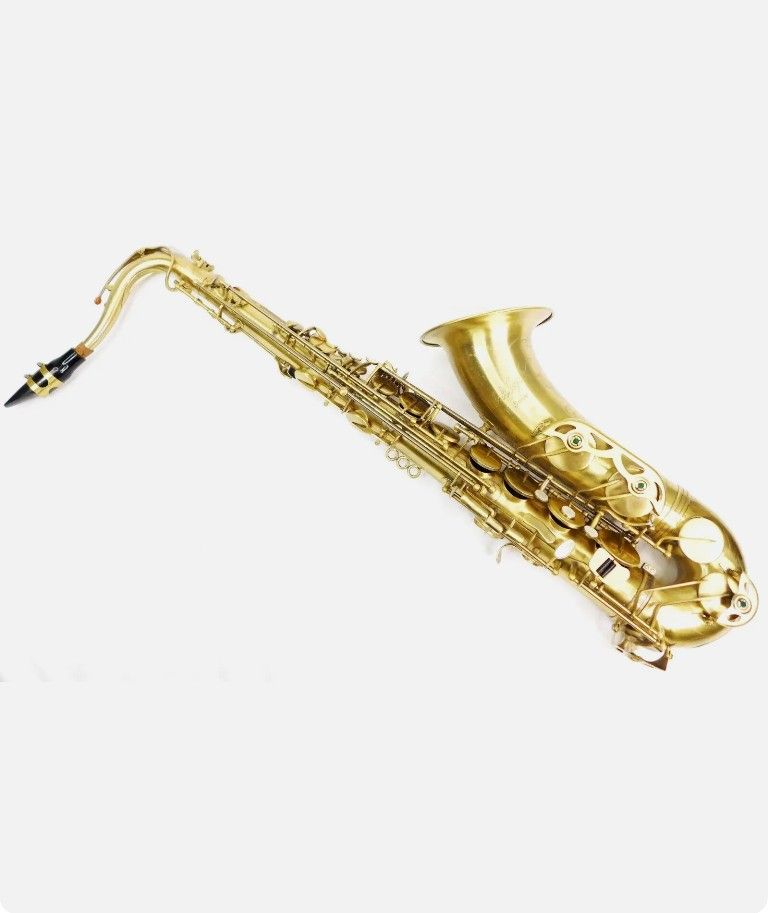 L.A. Sax Big Lip "V" Series Tenor Saxophone in Brushed Brass with Case ...