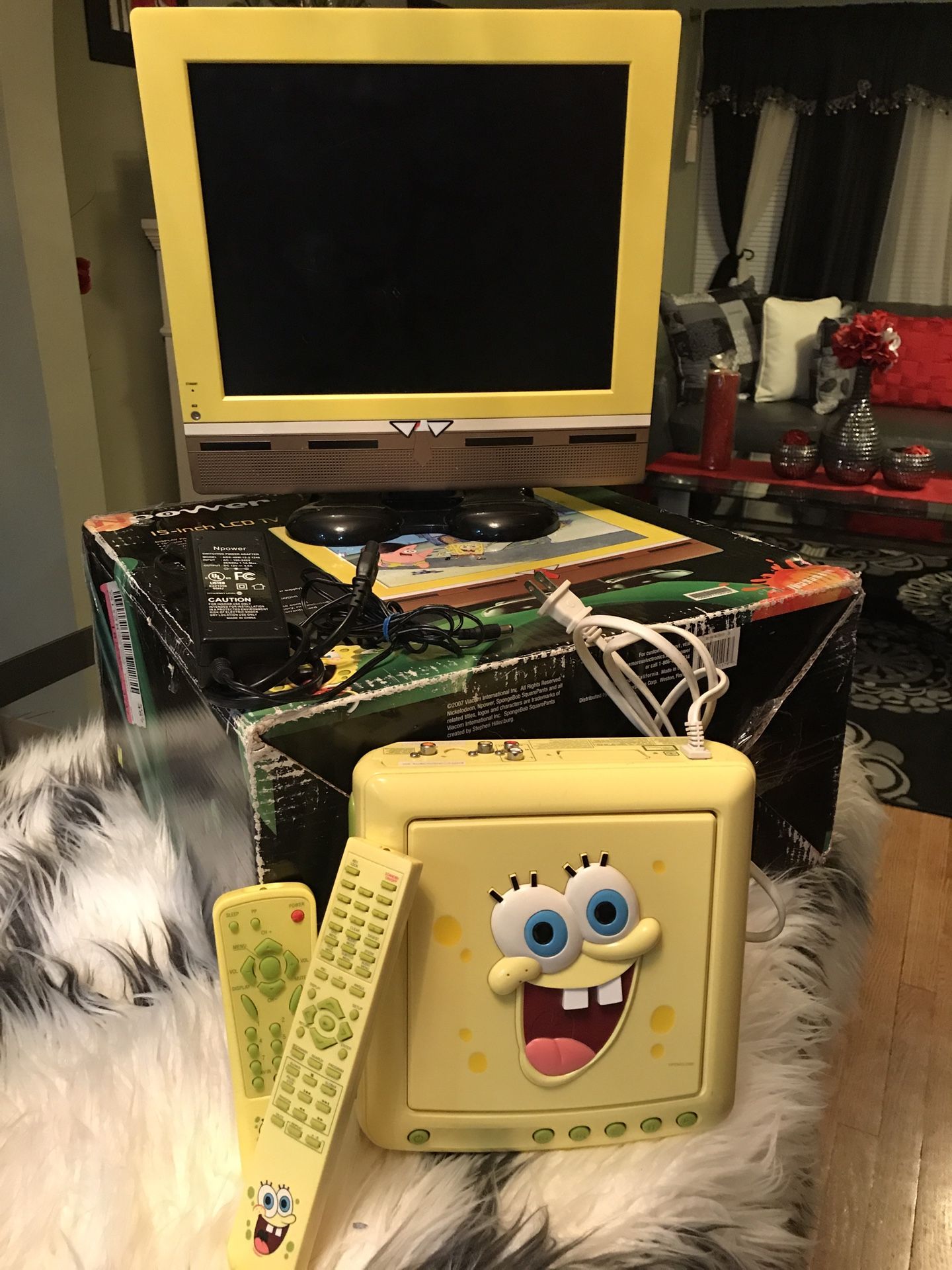 Spongebob Flat Screen Tv