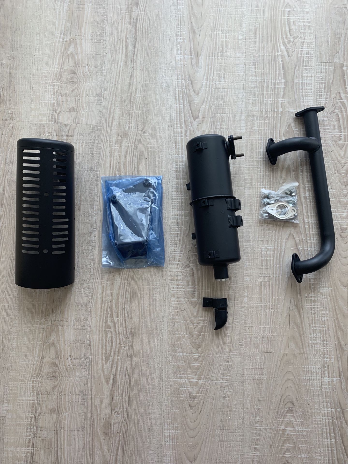 Muffler Kit 92630020 EH63/EH64/EH65 SIDE MOUNT EXHAUST ROBIN SUBARU V ...