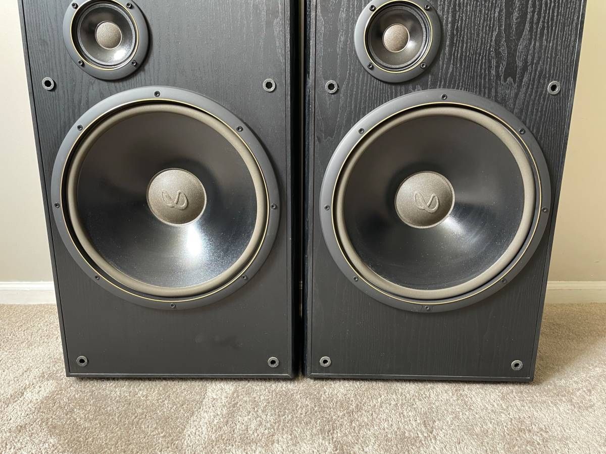 Infinity SM155 3 Way Home Floor Standing Vintage Speakers for Sale in ...