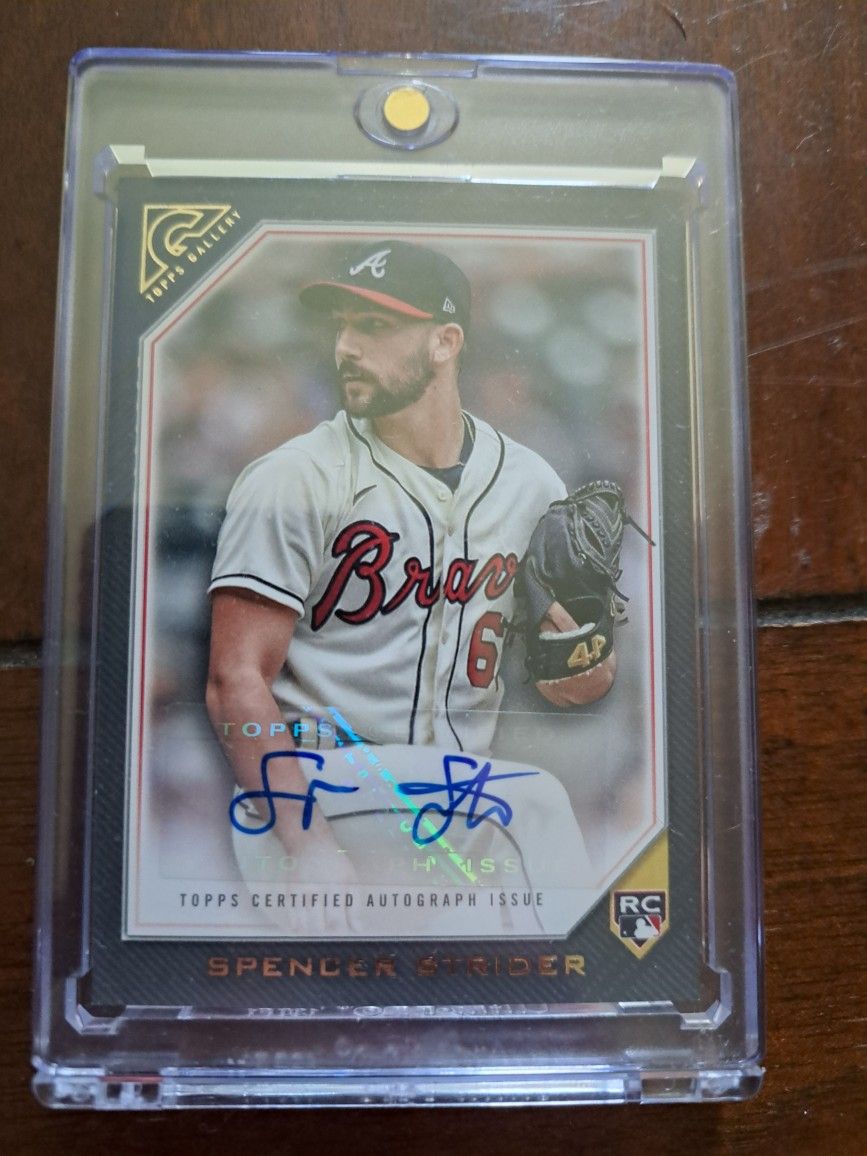 2022 Topps Gallery Spencer Strider Autograph for Sale in Norfolk, VA ...