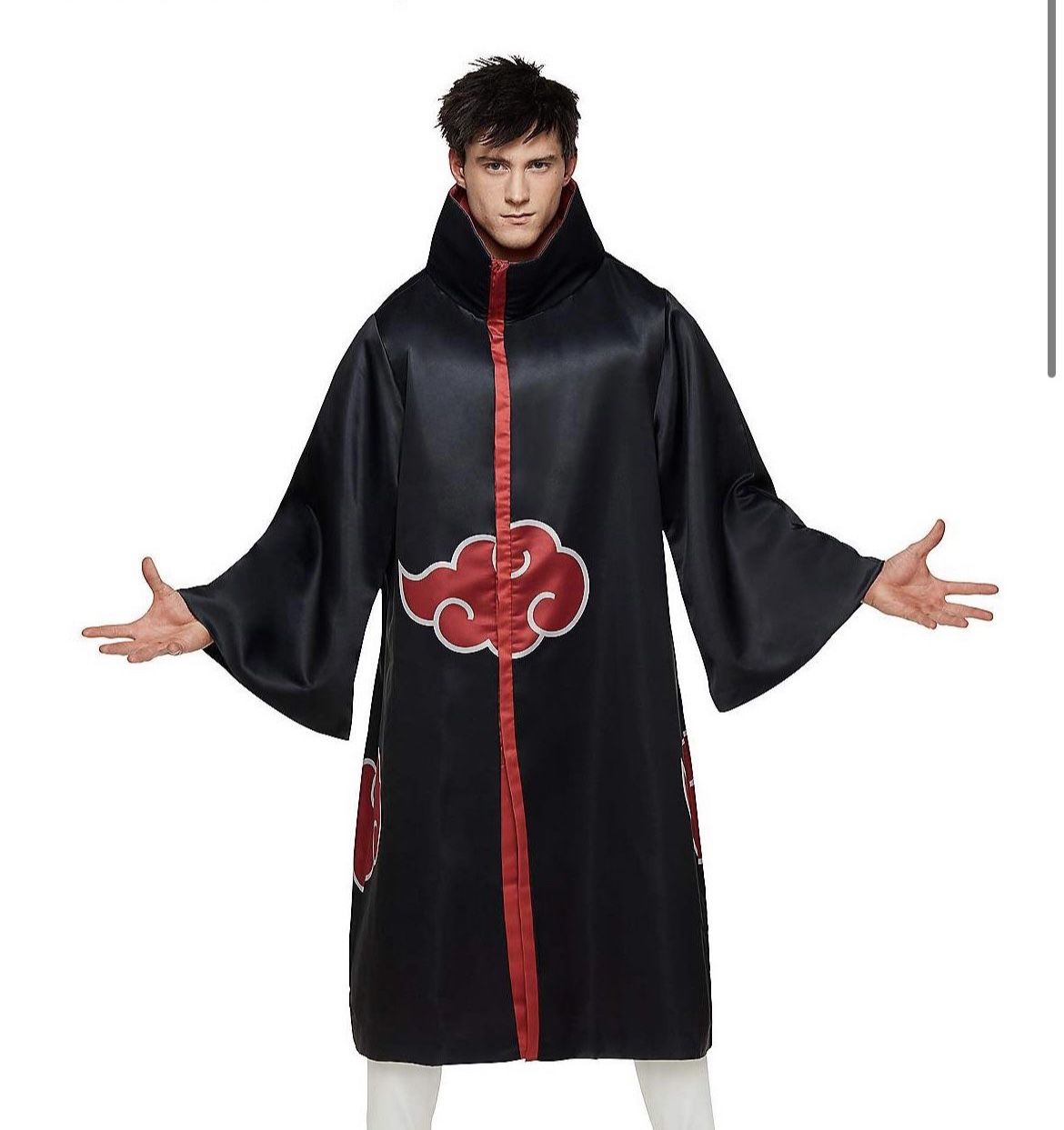 Spirit Halloween Naruto Shippuden Akatsuki Robe Costume for Sale in ...