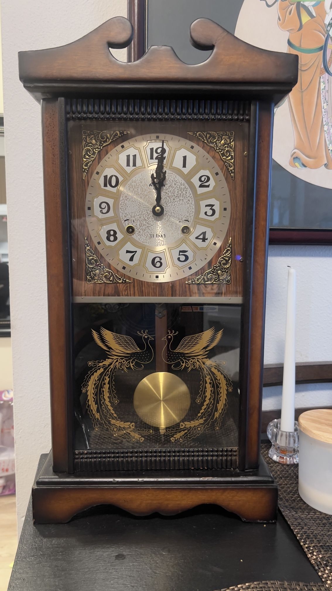 Alaron C-24 Vintage Grandfather Table Clock for Sale in Bonney Lake, WA ...